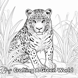 Jungle Animal Coloring Pages - Free & Printable!