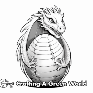 Dragon Egg Coloring Pages - Free & Printable!