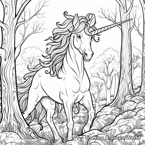 Unicorn Coloring Pages For Adults - Free & Printable!