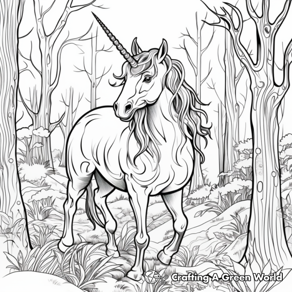 Unicorn Coloring Pages For Adults - Free & Printable!
