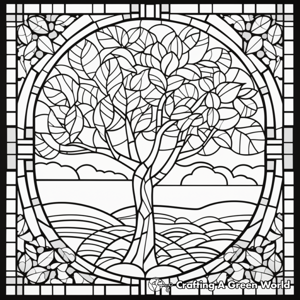 Mosaic Coloring Pages - Free & Printable!