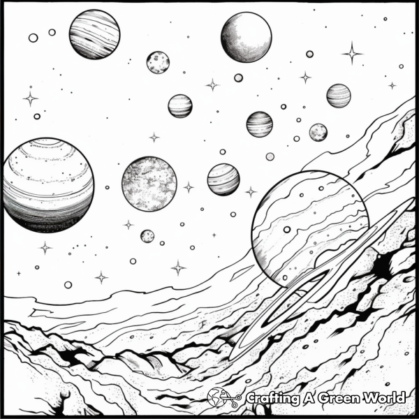 Solar System NASA Coloring Pages - Free & Printable!