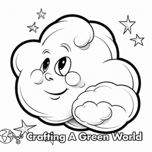 Cloud Coloring Pages - Free & Printable!