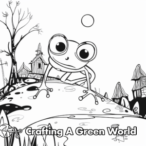 Red Eyed Tree Frog Coloring Pages - Free & Printable!