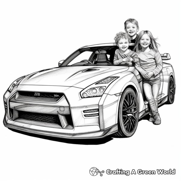 Supercar Coloring Pages - Free & Printable!