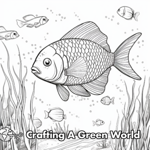 Rainbow Fish Coloring Pages - Free & Printable!