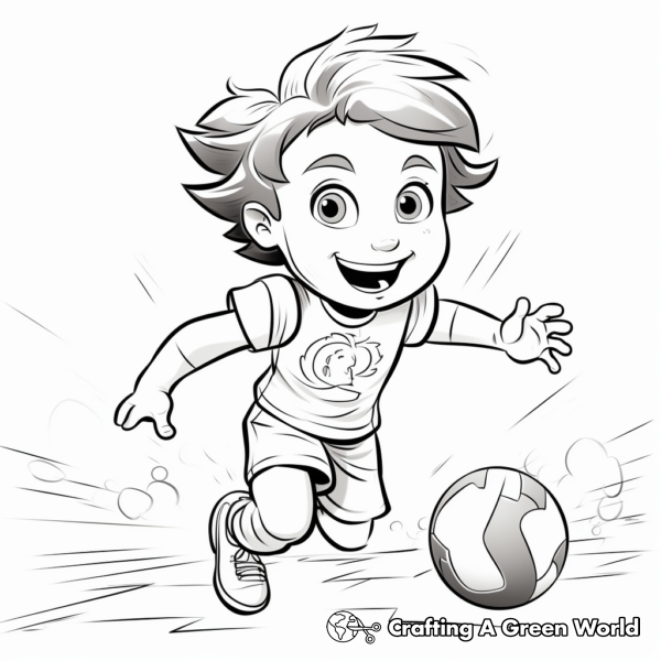 Volleyball Coloring Pages - Free & Printable!