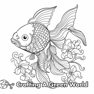 Fish For Adults Coloring Pages - Free & Printable!