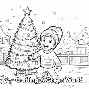 Christmas Tree Coloring Pages - Free & Printable!