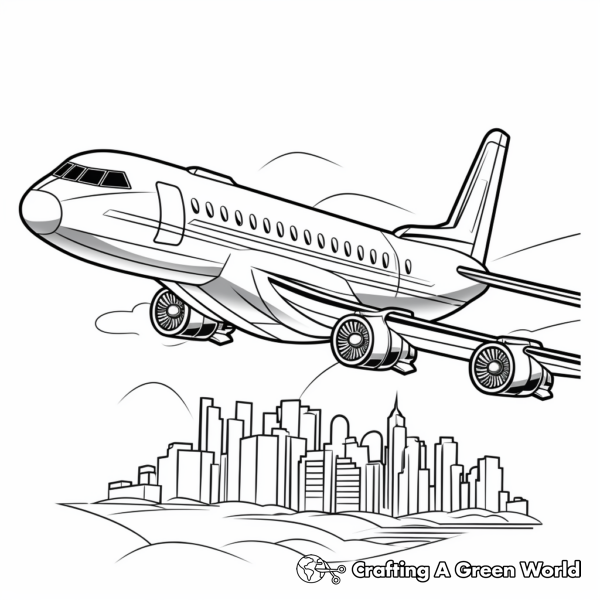 Jet Coloring Pages - Free & Printable!