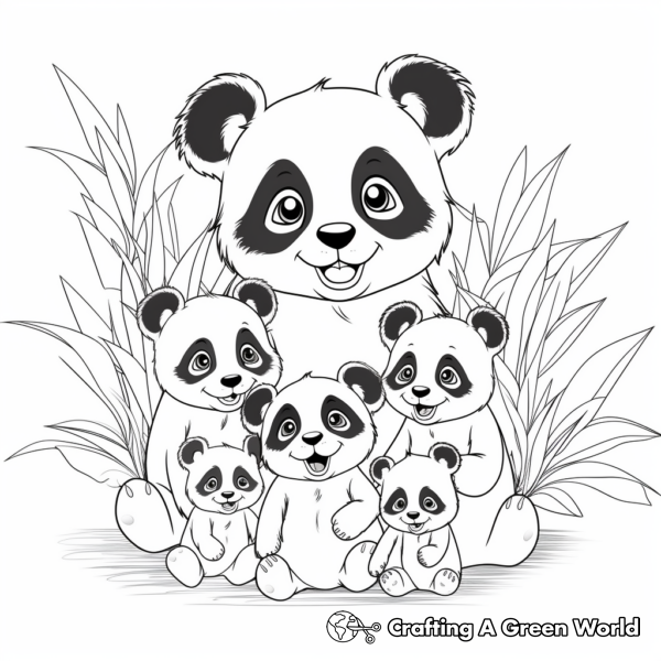 Panda For Adults Coloring Pages Free Printable 