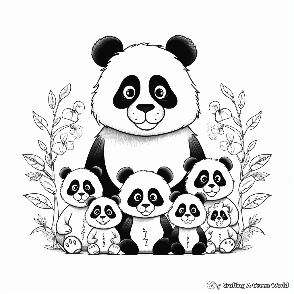 Panda Coloring Pages For Adults Free Printable 