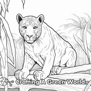Panther Coloring Pages - Free & Printable!