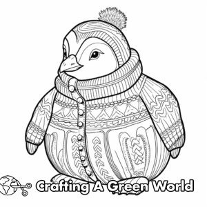 Penguin Coloring Pages - Free & Printable!