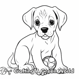 Boxer Dogs Coloring Pages - Free & Printable!
