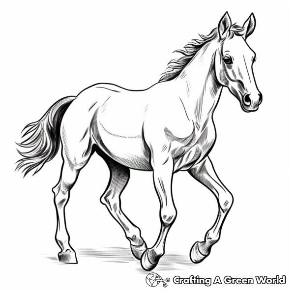 Foal Coloring Pages - Free & Printable!