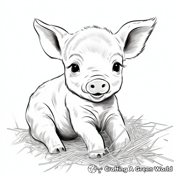 Piglet Coloring Pages - Free & Printable!