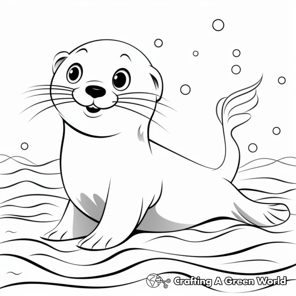 Sea Animals Coloring Pages - Free & Printable!