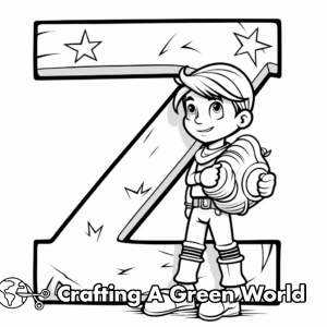Letter Z Coloring Pages - Free & Printable!