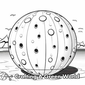 Beach Ball Coloring Pages - Free & Printable!