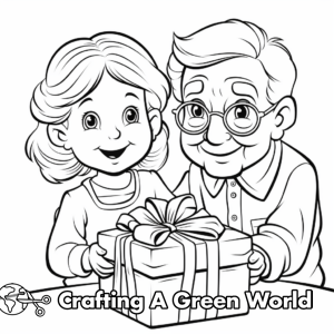 Grandparents Day Coloring Pages - Free & Printable!