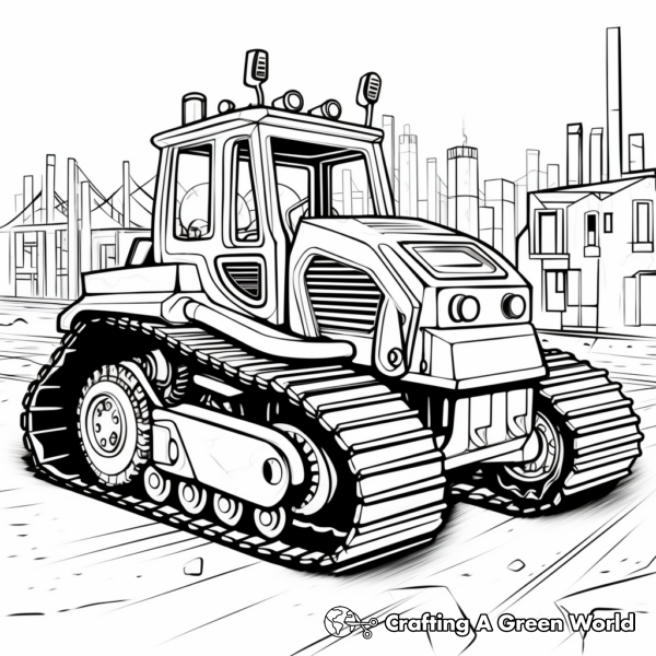 Construction Site Coloring Pages - Free & Printable!