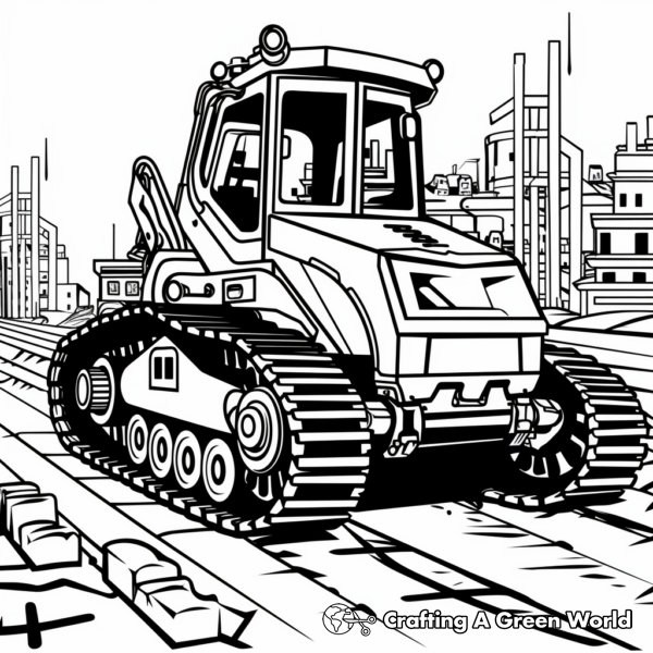 Construction Site Coloring Pages - Free & Printable!