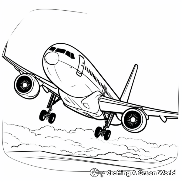 Jet Coloring Pages - Free & Printable!