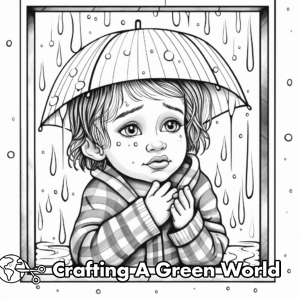 Rain Coloring Pages - Free & Printable!