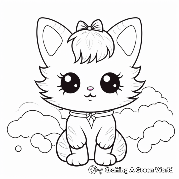 Kawaii Animals Coloring Pages - Free & Printable!