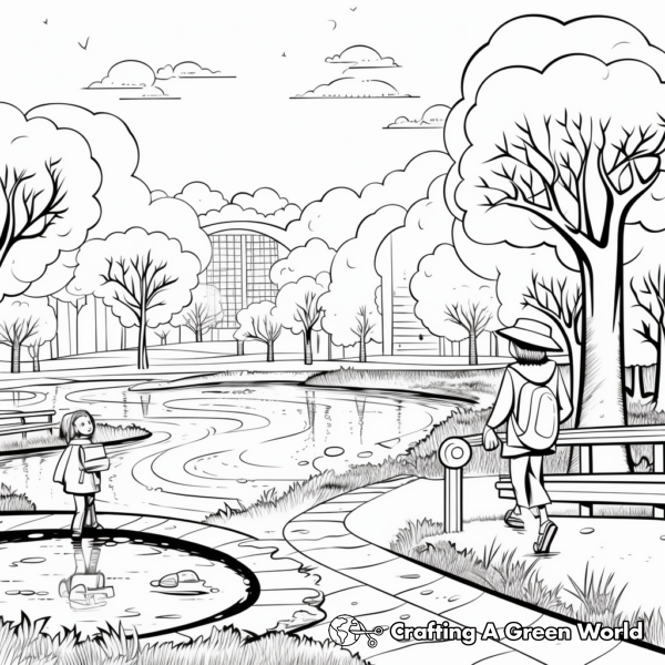 Rainy Day Coloring Pages - Free & Printable!