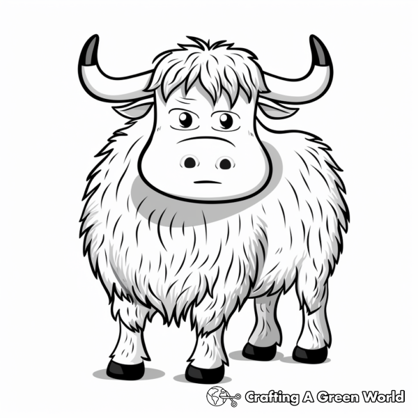 Yak Coloring Pages - Free & Printable!