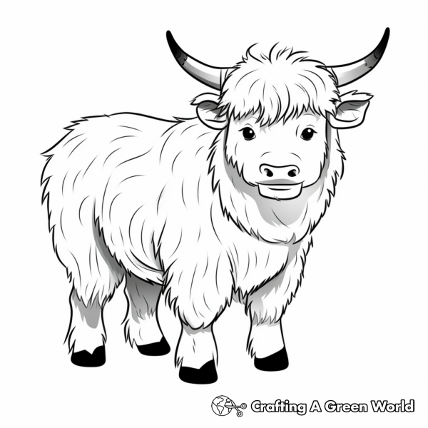 Yak Coloring Pages - Free & Printable!