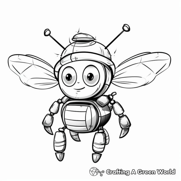 Bee Coloring Pages - Free & Printable!