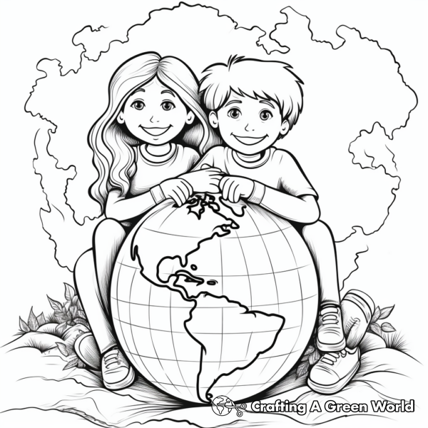 Earth Day Coloring Pages - Free & Printable!