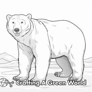 Polar Bear Coloring Pages - Free & Printable!