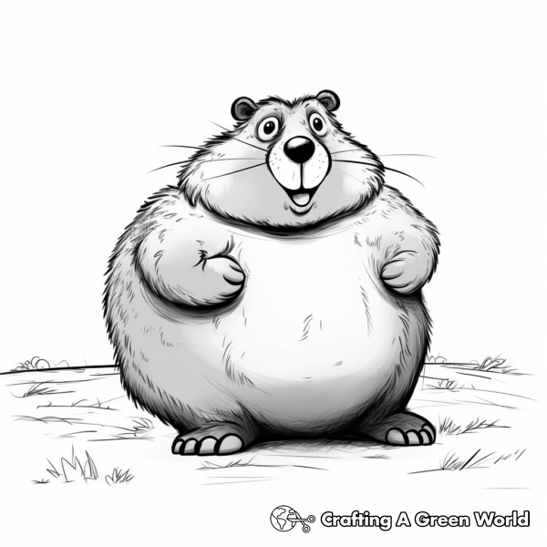 Groundhog Day Coloring Pages - Free & Printable!