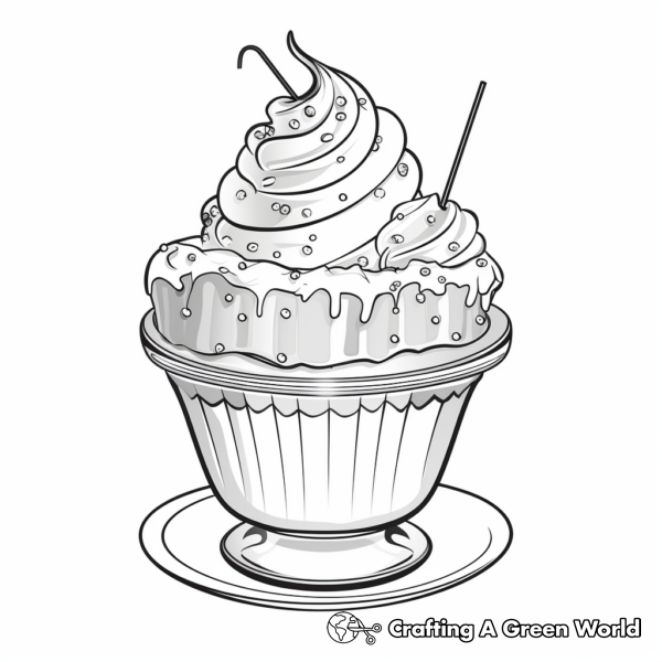 Ice Cream Coloring Pages - Free & Printable!