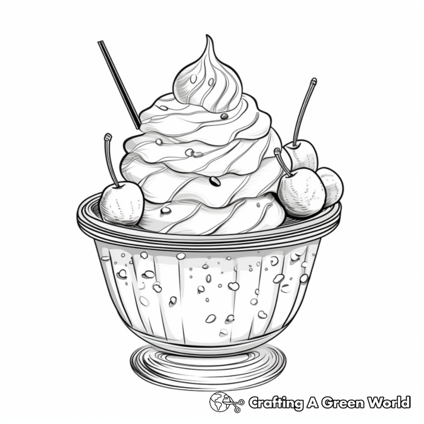 Ice Cream Coloring Pages - Free & Printable!