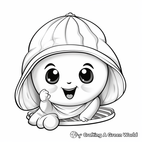 Dumpling Coloring Pages - Free & Printable!
