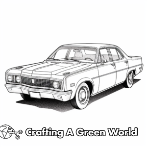 Car Coloring Pages For Adults - Free & Printable!