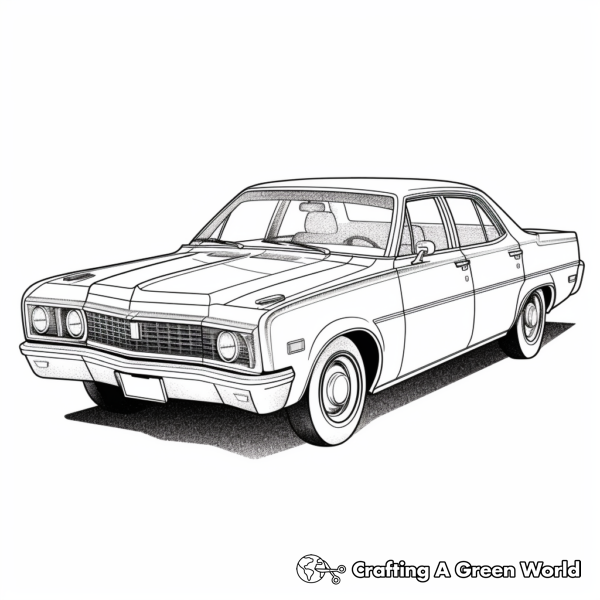 Car Coloring Pages For Adults - Free & Printable!