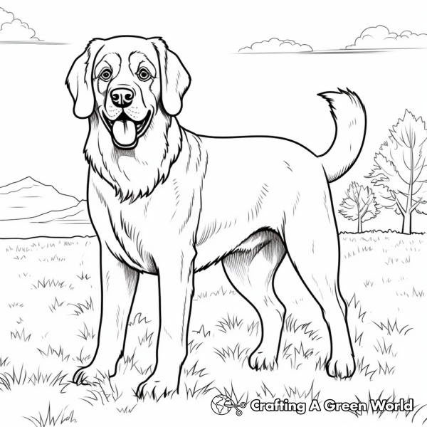 St Bernard Coloring Pages - Free & Printable!