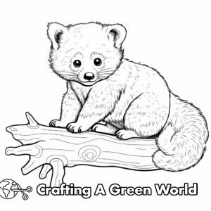 Red Panda Coloring Pages - Free & Printable!