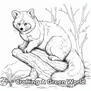 Red Panda Coloring Pages - Free & Printable!