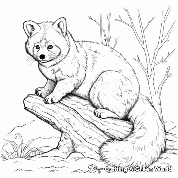 Red Panda Coloring Pages - Free & Printable!