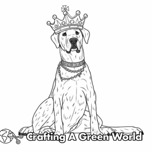 Great Dane Coloring Pages - Free & Printable!