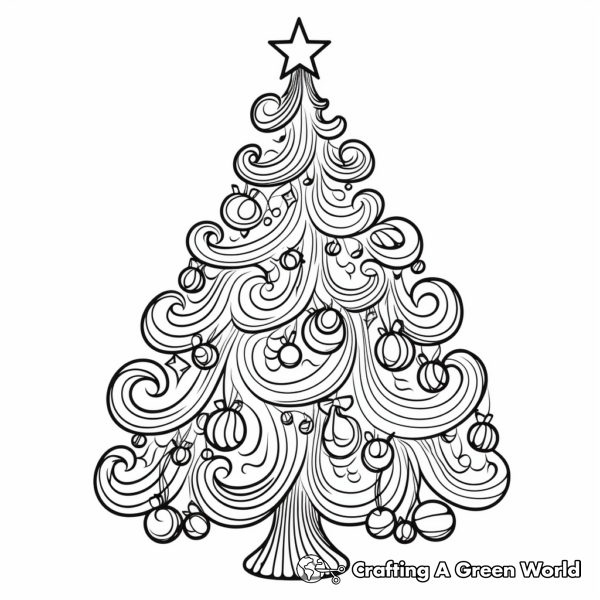 Christmas Coloring Pages For Adults - Free & Printable!