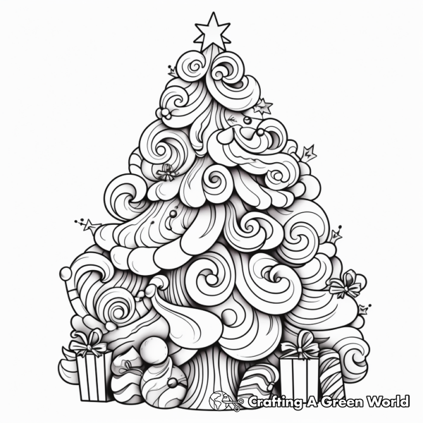 Christmas Coloring Pages For Adults - Free & Printable!