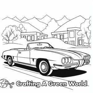 Cool Car Coloring Pages - Free & Printable!